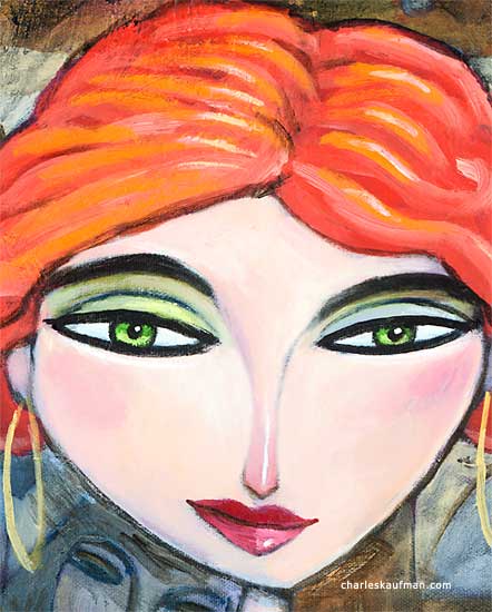 Figurative Art and Paintings by Charles Kaufman -"Love"