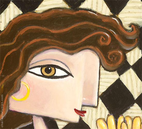 Figurative Art and Paintings by Charles Kaufman -"Some Do, Some Don't"
