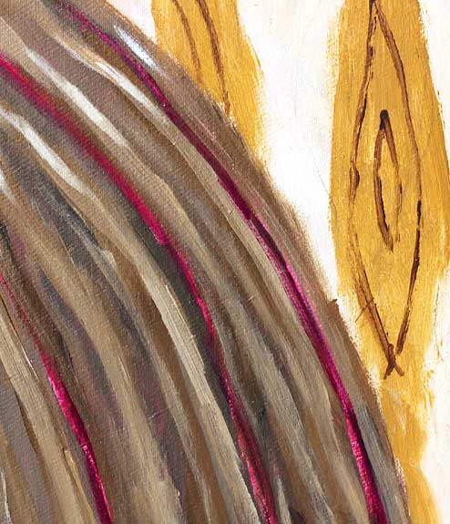 Figurative Art and Paintings by Charles Kaufman -"Frame on the Wall"