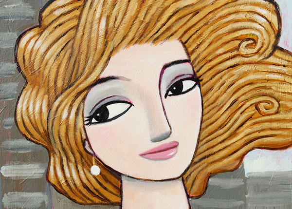 Figurative Art and Paintings by Charles Kaufman - "Enjoying the View"